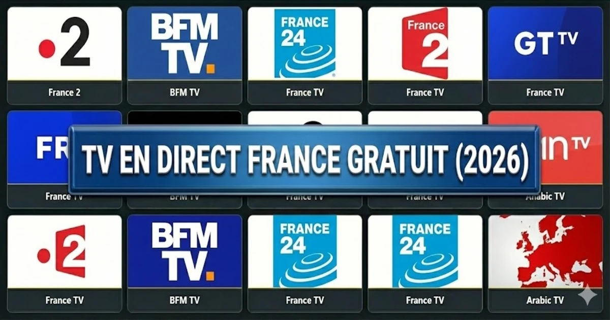 TV en Direct France Gratuit | France TV, BFM, Euronews (2026)